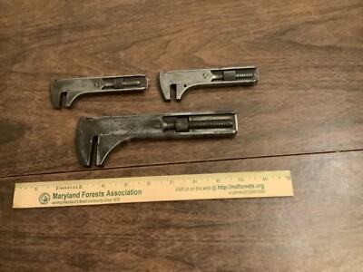 Old Joseph Lucas Wrenches (3) English Spanners No. 91 and No. 93 Very ...