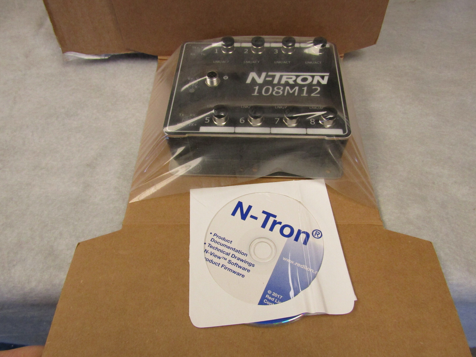N-TRON 108M12 field 8 ports ethernet switch for sale online | eBay