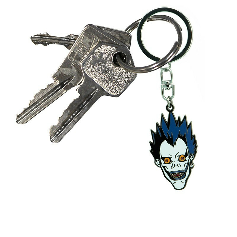 OFFICIAL DEATH NOTE ANIME RYUK KEY CHAIN RING KEYCHAIN KEYRING | eBay