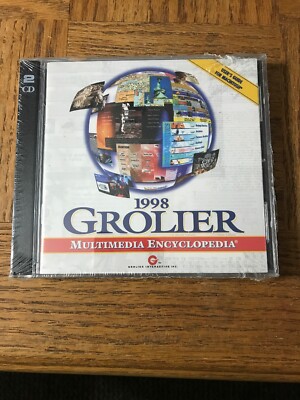 1998 Grolier Encyclopedia PC Cd | eBay
