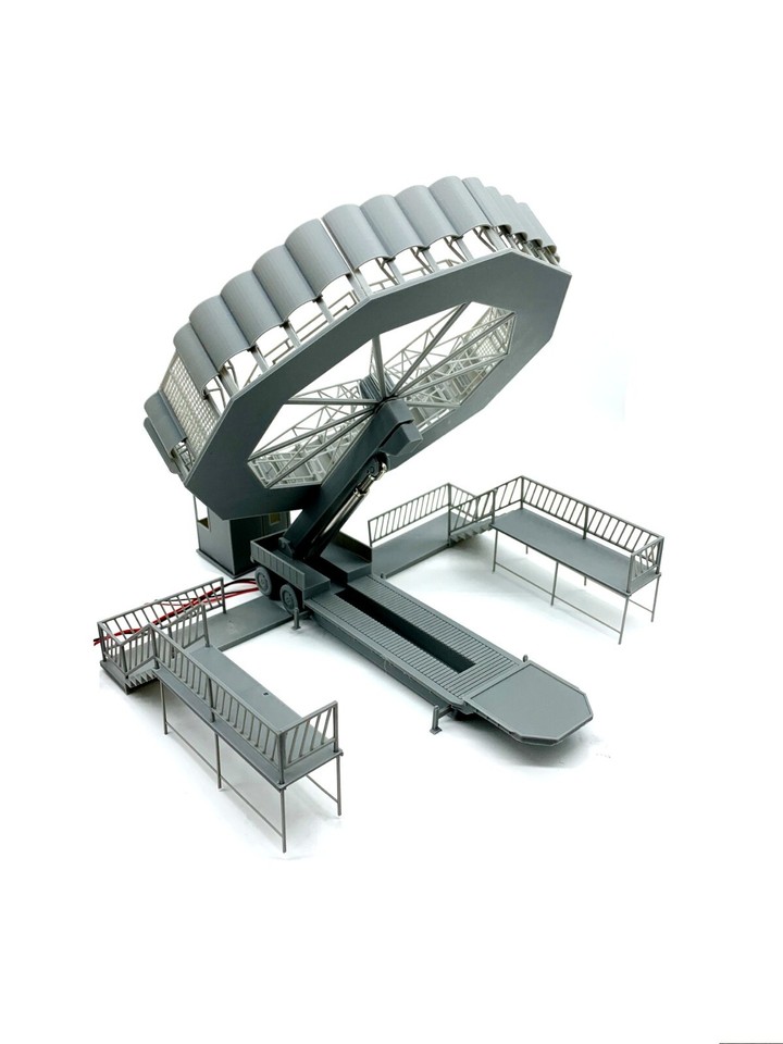 DAPR-1:50 Scale Model Kit-Motorised Fairground Spinball/Meteorite Cage ...