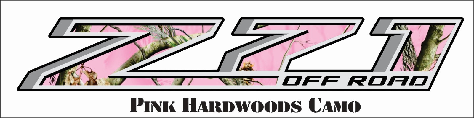 Z71 Decal Chevy GMC Pink Camo 4x4 Sierra 1500 2500 3500 girl | eBay