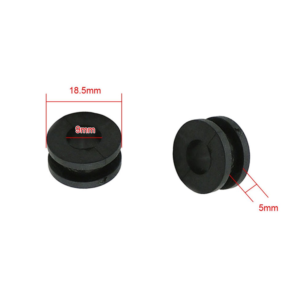 10Pcs Rubber Side Cover Grommets Fairing Universal - For Honda Kawasaki ...