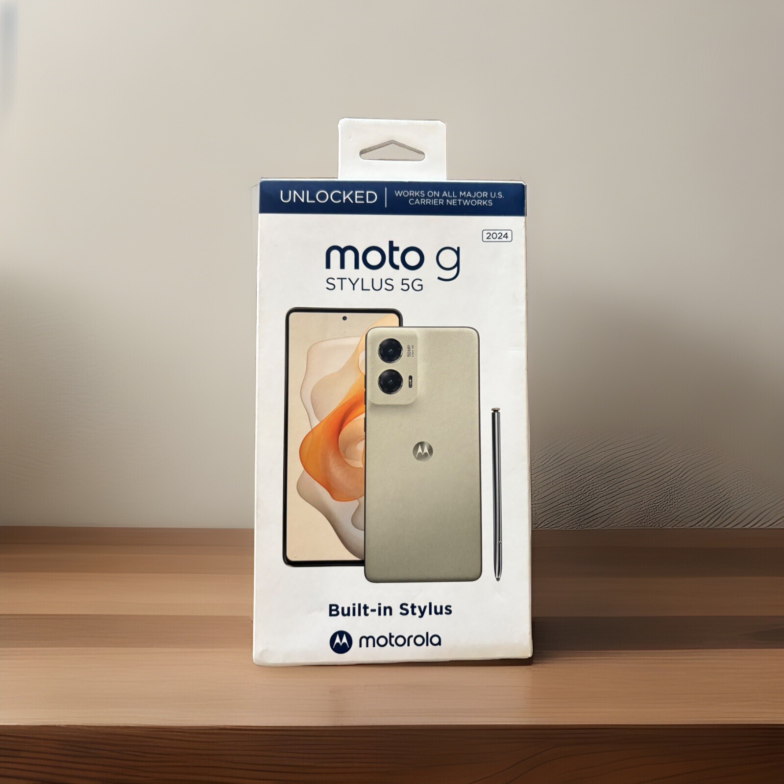 Motorola Moto G Stylus 5G 2024 XT2419-1 (256GB, Caramel Latte, Unlocked ...