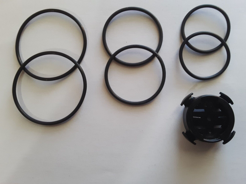 Garmin Quarter Turn Mount O-Rings Handlebar Stem Bike Bicycle Edge ...