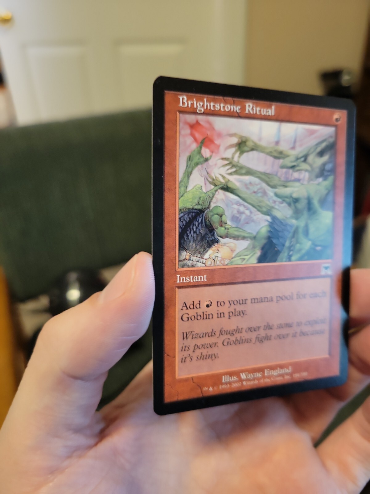 Brightstone Ritual - Onslaught 191/350 - Regular Common MTG - NM | eBay