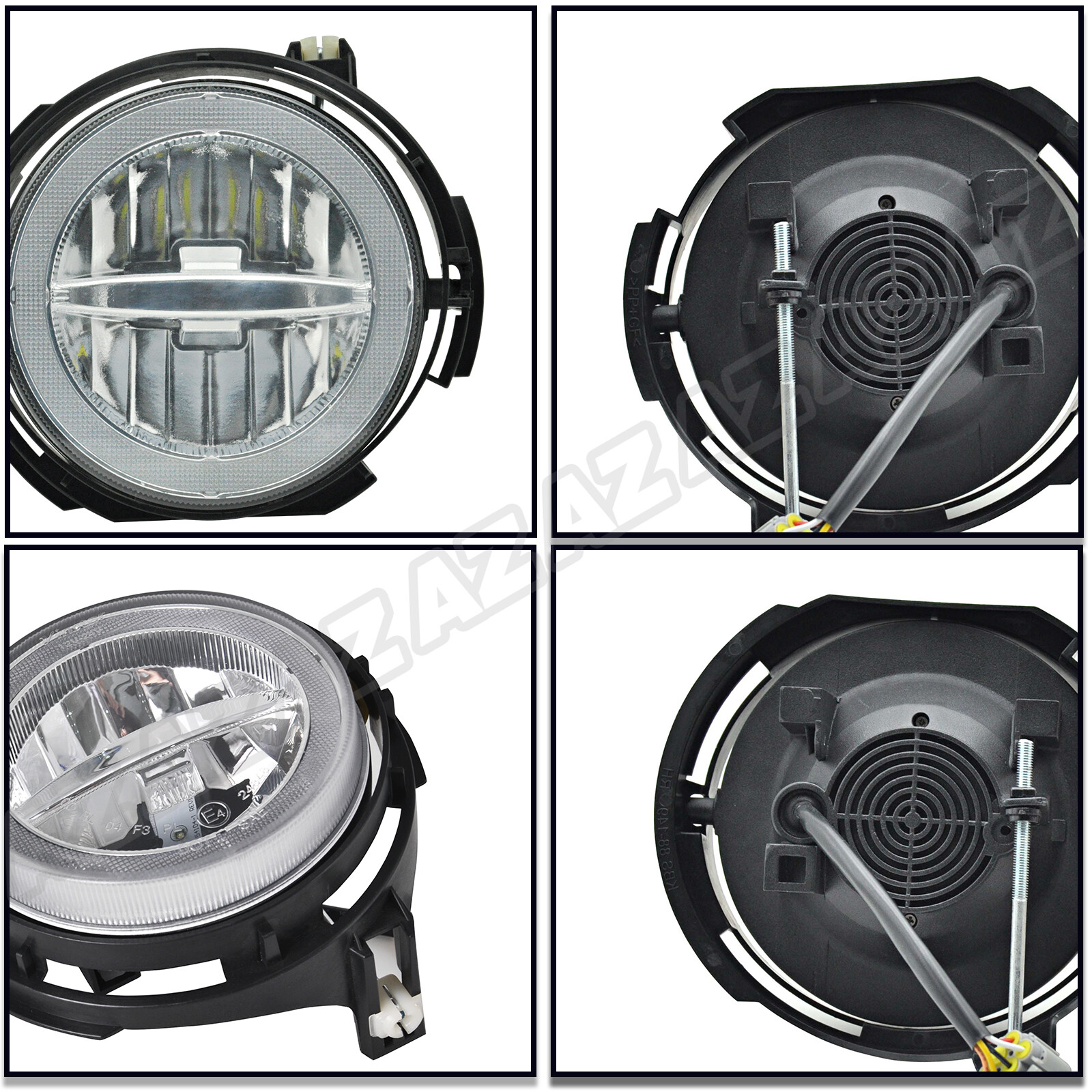 Clear Lens LED Halo Ring Daytime Running Lights Fog Lamp For Chevy HHR ...