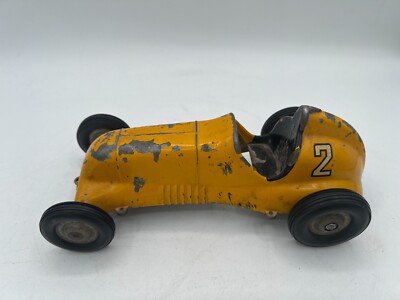 Vintage L.M. Cox Mfg. Co. #2 Yellow THIMBLE DROME SPECIAL TETHER CAR | eBay