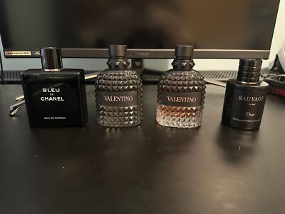 $650+ VALUE Men's Cologne Lot - Valentino, Dior, Chanel READ ...
