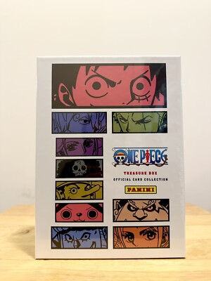 One Piece x PANINI Treasure Box Card Collection Sealed - In Hand Ready ...