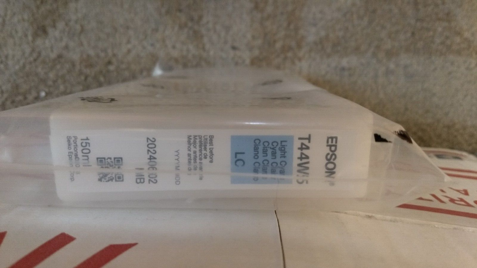 2024+GENUINE+EPSON+T44W5+LIGHT+CYAN+INK+SURECOLOR+SC-P7570+SC-P9570 for ...