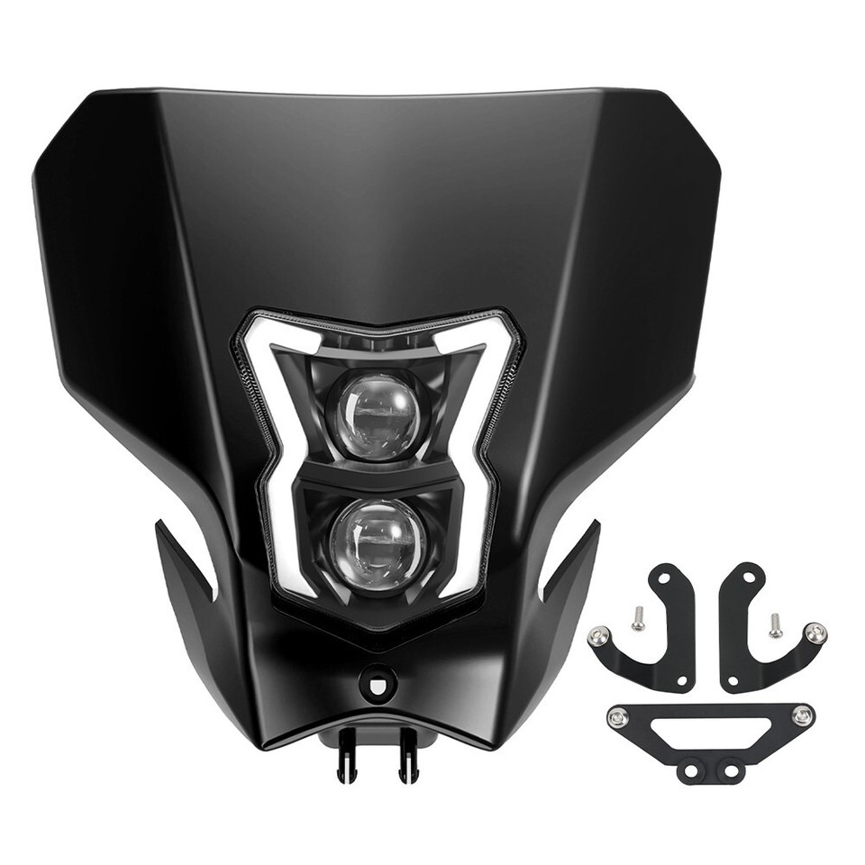 LED Headlight Assembly With Fairing Mounting Holder For HONDA XR 125L ...