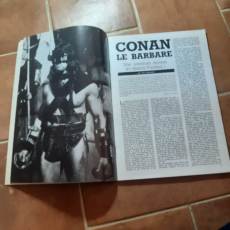 L'ECRAN FANTASTIQUE N.23 CINEMA - CONAN / PETER WEIR / BLOW OUT / MAD ...