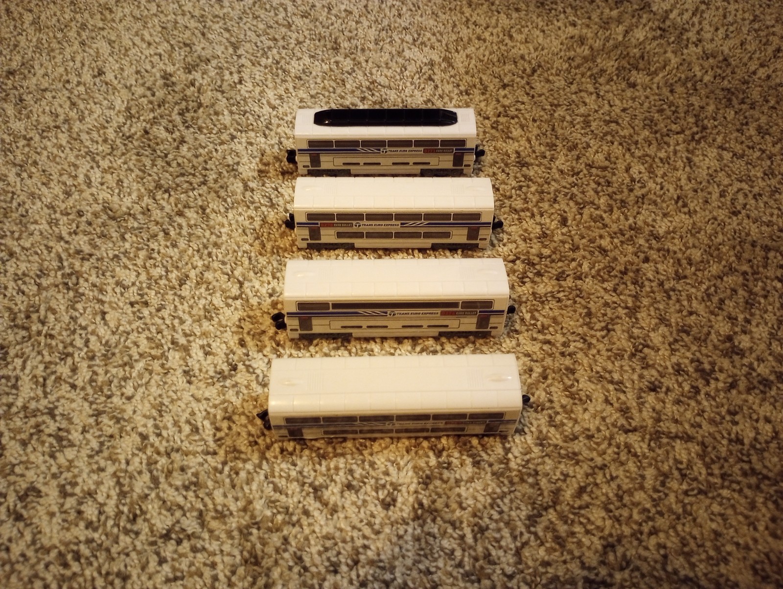 Jakks Pacific Power Trains Jet Bullet Passenger Train Car Pack | eBay