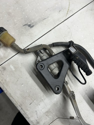 2012 08-18 KAWASAKI KLR650 KLR OEM REAR BRAKE CALIPER MASTER CYLINDER ...