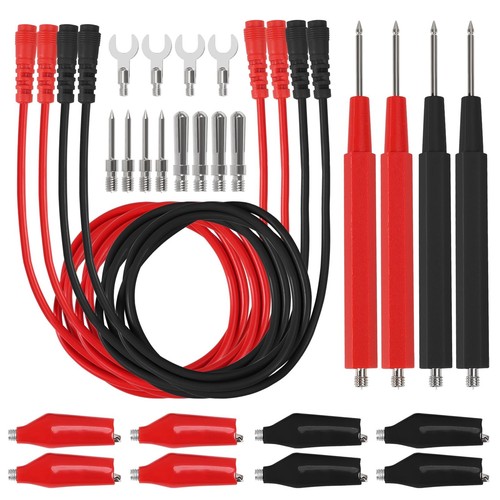 2 Set 16 in 1 Multimeter Test Leads Kit Digital Probes & Leads Set with ...