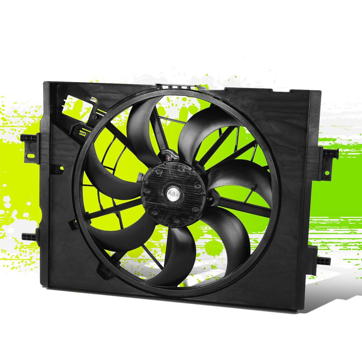 Factory Style Front Radiator Cooling Fan Assembly for Nissan Kicks 1.6L ...