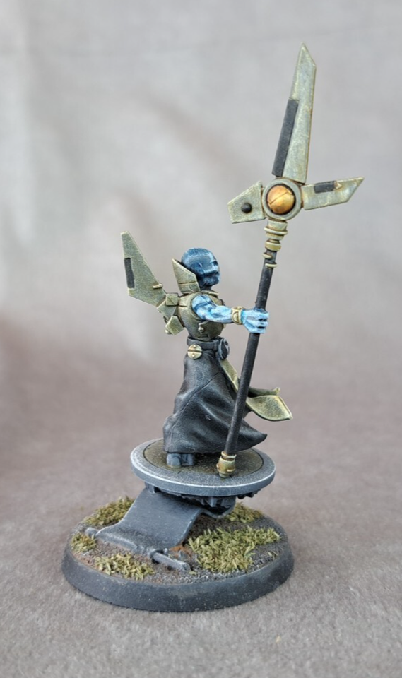 TAU ETHEREAL #1 (TAU SEPT), pro painted, Warhammer 40k, WH40K | eBay UK