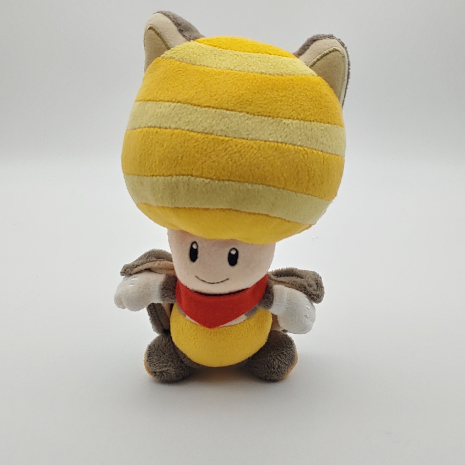 2013 Super Mario Bros Flying Squirrel Toad 9” Plush Sanei Nintendo ...
