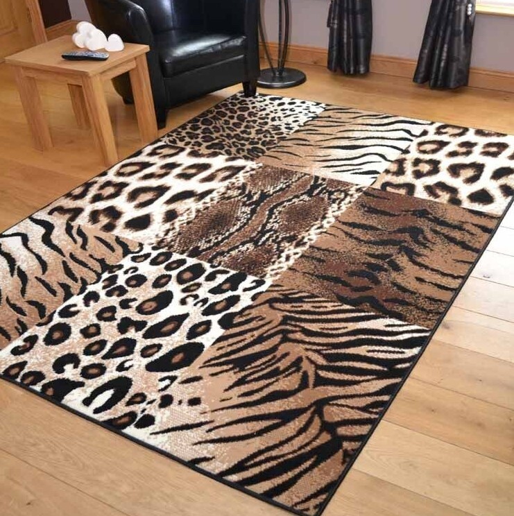 Animal Print Hall Runners Tiger Leopard Small Extra Large Long Carpet ...