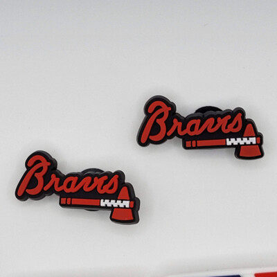 MLB Atlanta Braves Baseball Team For Crocs Shoe Charms Jibbitz - 2 ...