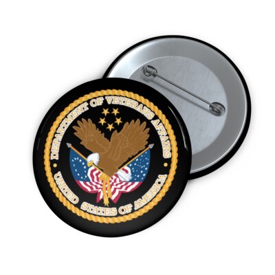 Custom Pin Buttons - VA - Dept of Veterans Affairs X 300 | eBay