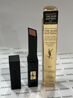 YSL Yves Saint Laurent The Slim Velvet Radical Matte Lipstick 317 ...
