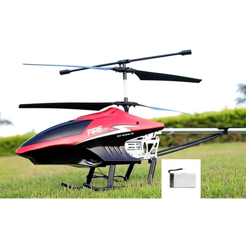 Rc Helicopter with Remote Control Extra Durable Big Plane Toy for Kids ...