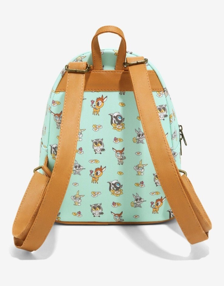 Loungefly Disney Bambi Chibi And Friends Flower Owl Thumper Mini ...