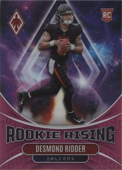 2022 Panini Phoenix - Rookie Rising Desmond Ridder #RIS-3 Pink /175 (RC ...