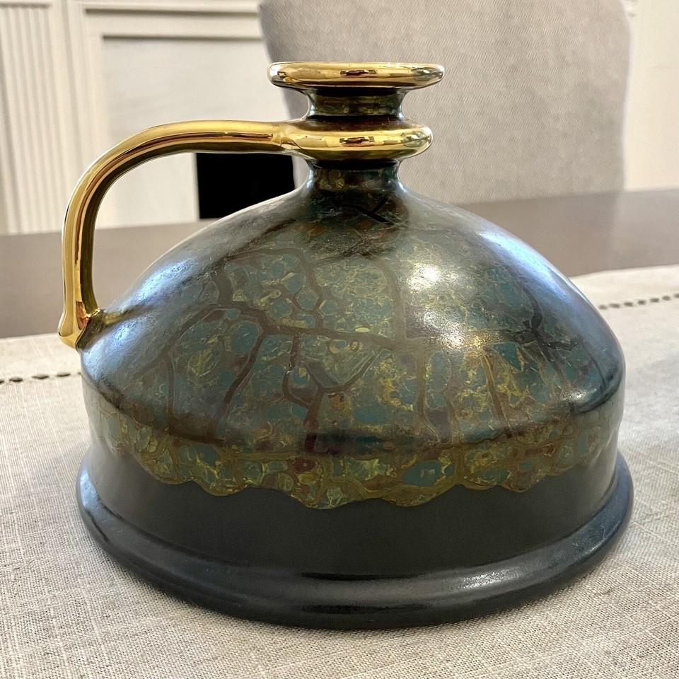 Vintage Julio Montesinos Signed Vase Yapacunchi Ceramica Ecuadorian ...