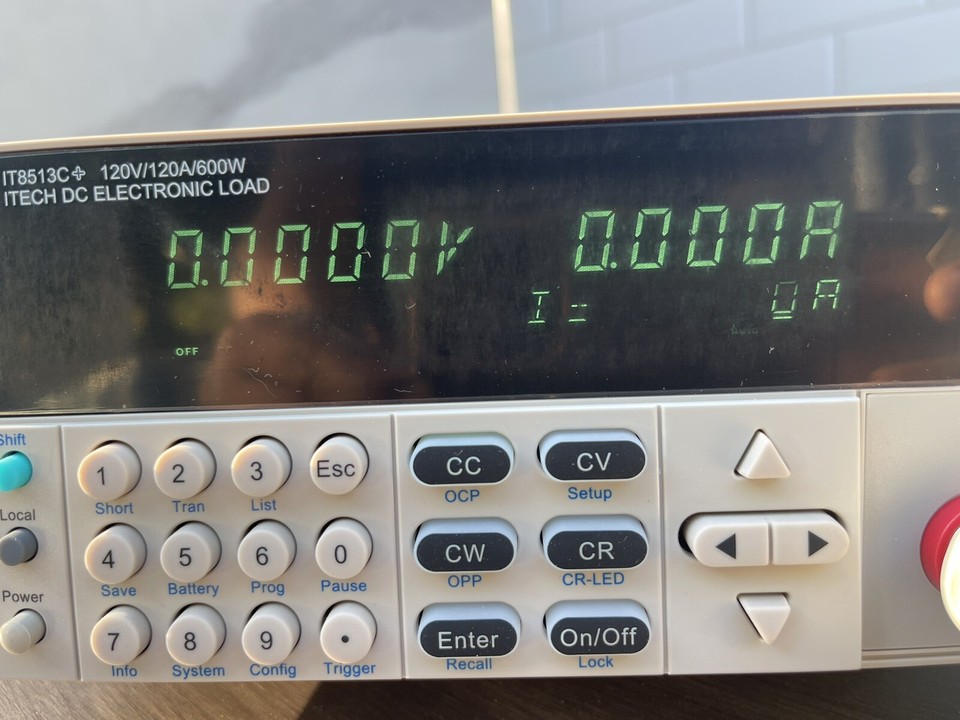 ITECH IT8513C-PLUS 120V 120A PROGRAMMABLE DC ELECTRONIC LOAD | eBay