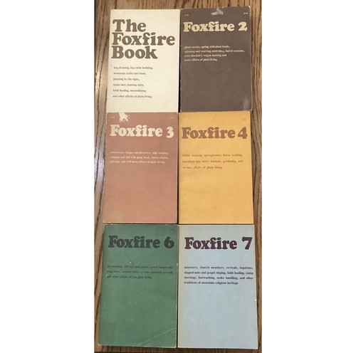 Foxfire Books Set 1-4, 6-7 Paperback Vintage Eliot Wigginton Folk ...