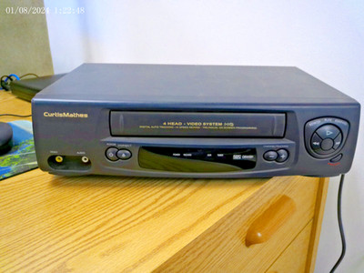 Curtis Mathes Cmv-41001 4 Heads VCR VHS Player Recorder (with Remote ...