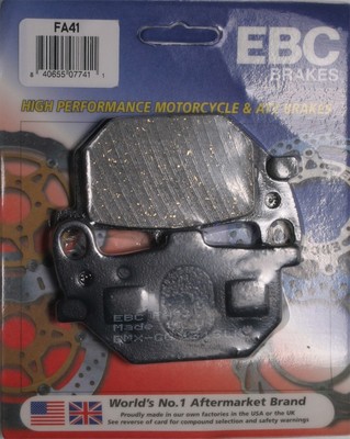 EBC Organic Brake Pads FA41 | eBay
