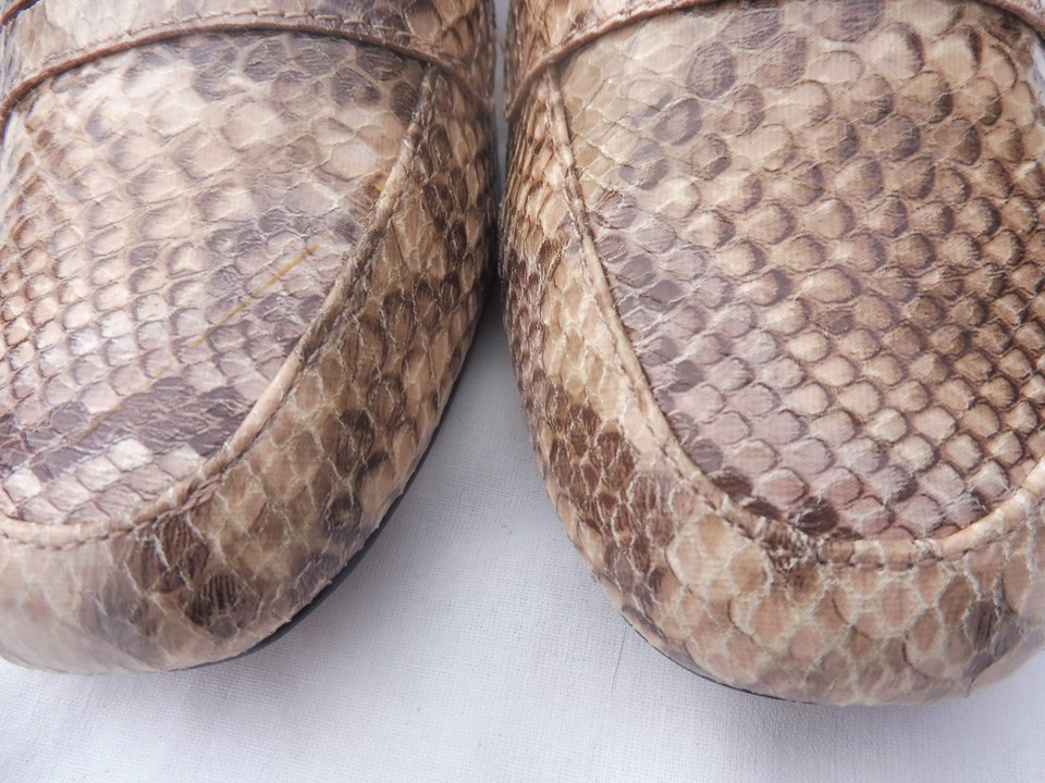 Next snake print faux leather flats New 36/3.5 | eBay UK