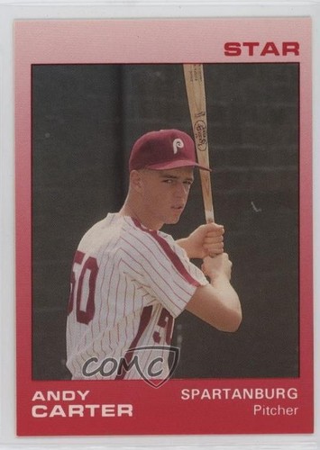 1988 Star Spartanburg Phillies Andy Carter #3 | eBay
