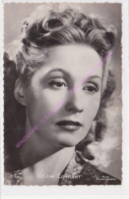 CPSM RPPC STAR Helene Constant Photo Eclair Journal Edt P.I.50 | eBay