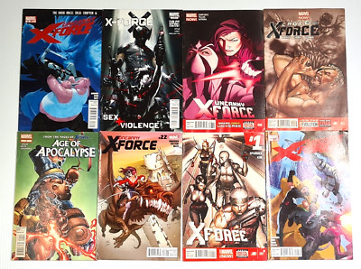 8 Lot Marvel Comics X-Force Uncanny Mixed Bulk | eBay