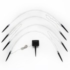 Solar LED ARCHES 4 Pk Garden Yard Sidewalk Pathway Lawn Outdoor ...