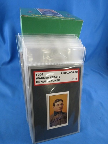 WHOLESALE LOT BOX OF 48 HONUS WAGNER T206 BASEBALL CARDS Reprints ...