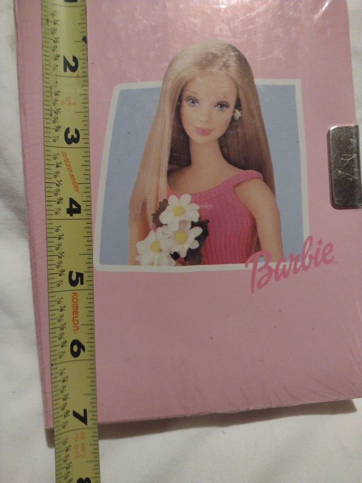 Vintage 1999 Mattel BARBIE Diary Mini Journal Notebook Dear Diary With ...