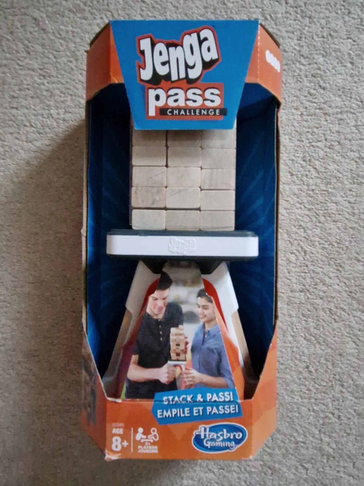 Hasbro E0585 Jenga Pass Challenge Action Game for sale online | eBay