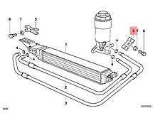 BMW E30 E31 E32 E34 E36 E38 OIL COOLER PIPE BRACKET 1712210 17201712210 ...