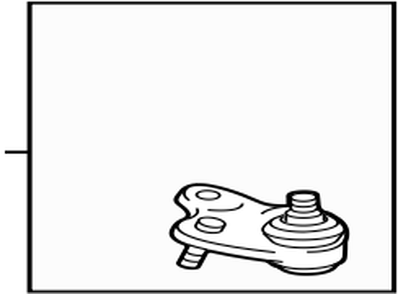 43330-19115 Toyota Lower ball joint assy, front 4333019115, New Genuine ...