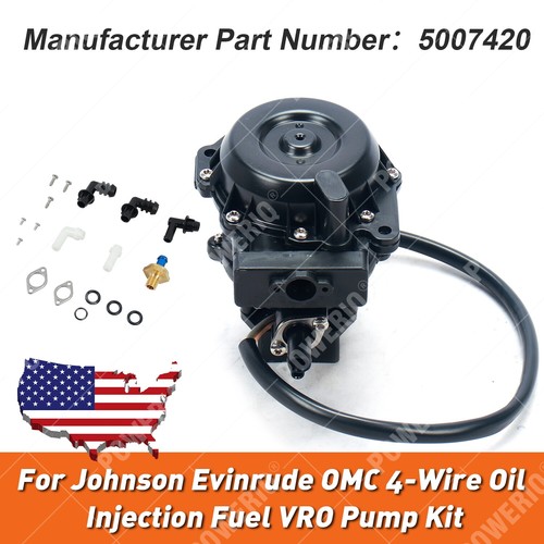 Johnson Evinrude OMC New 4-Wire Oil Injection Fuel VRO Pump Kit ...