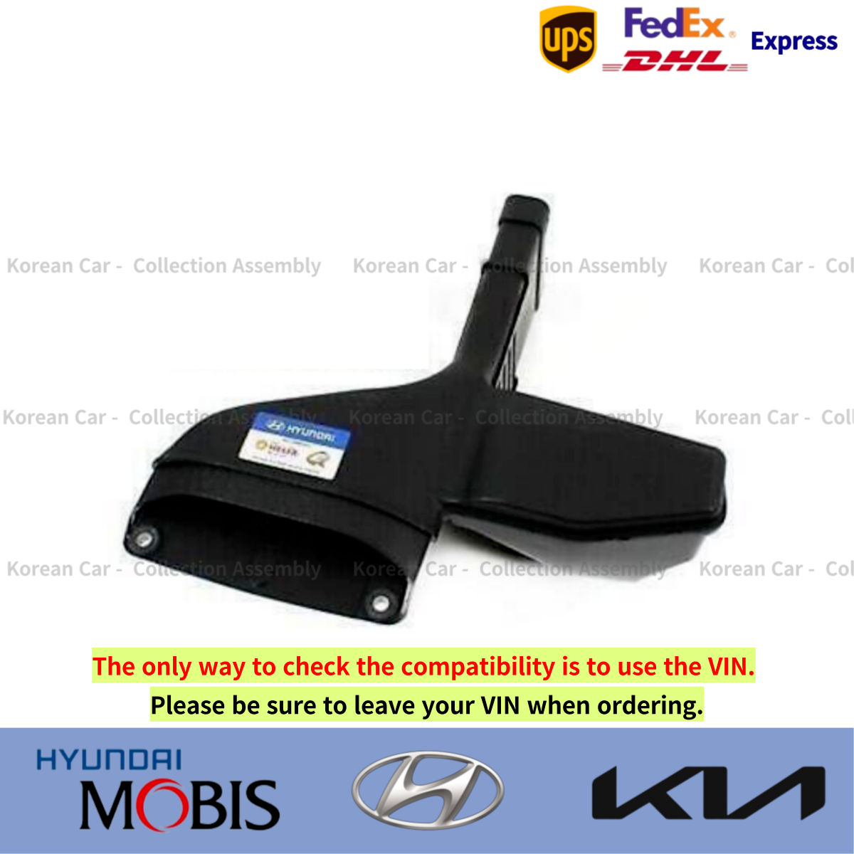 282103S600 GENUINE Air Intake Inlet Duct for Hyundai Sonata 2.4L 2011 ...