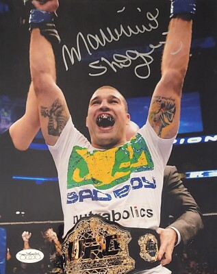 Mauricio Shogun Rua Signed Photo UFC Bellator Strikeforce MMA Autograph ...