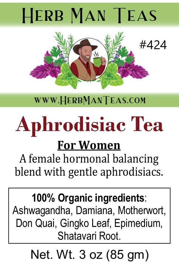 Aphrodisiac Tea for women -hormonal balancing with gentle Aphrodisiacs ...