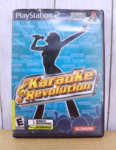 PlayStation PS2 Karaoke Revolution Tested & Working With Manual | eBay
